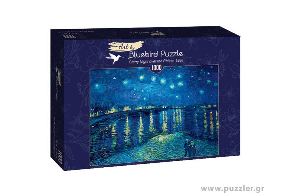 Bluebird Puzzle Vincent Van Gogh - Starry Night over the Rhône 1888 ...